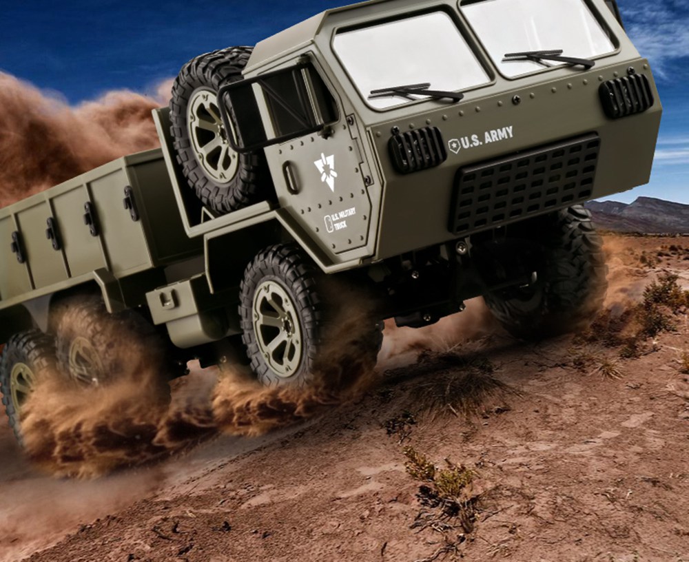 Fayee FY004A 2.4G 1/16 6WD Proportional Control Truck RC Car