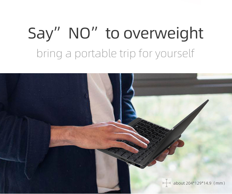 One Netbook One Mix 3S Yoga Pocket Laptop M3-8100Y 16GB 512GB Black