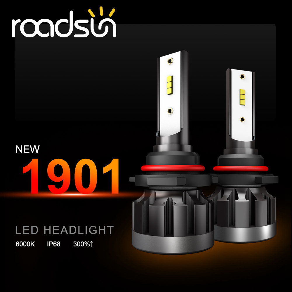 1901-9005/HB3/H10 Car LED Headlight Bulb Extremely Bright Chips