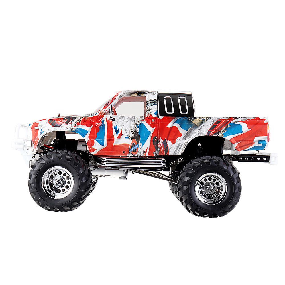HG P407 1:10 2.4G 4WD Brushed Metal Off-road Climbing Truck RC Car RTR