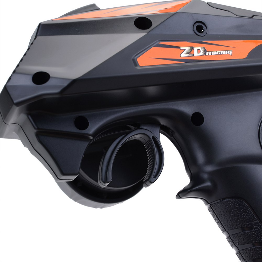 ZD Racing 8277 2.4G 4CH 500m Radio Transmitter With Receiver Black