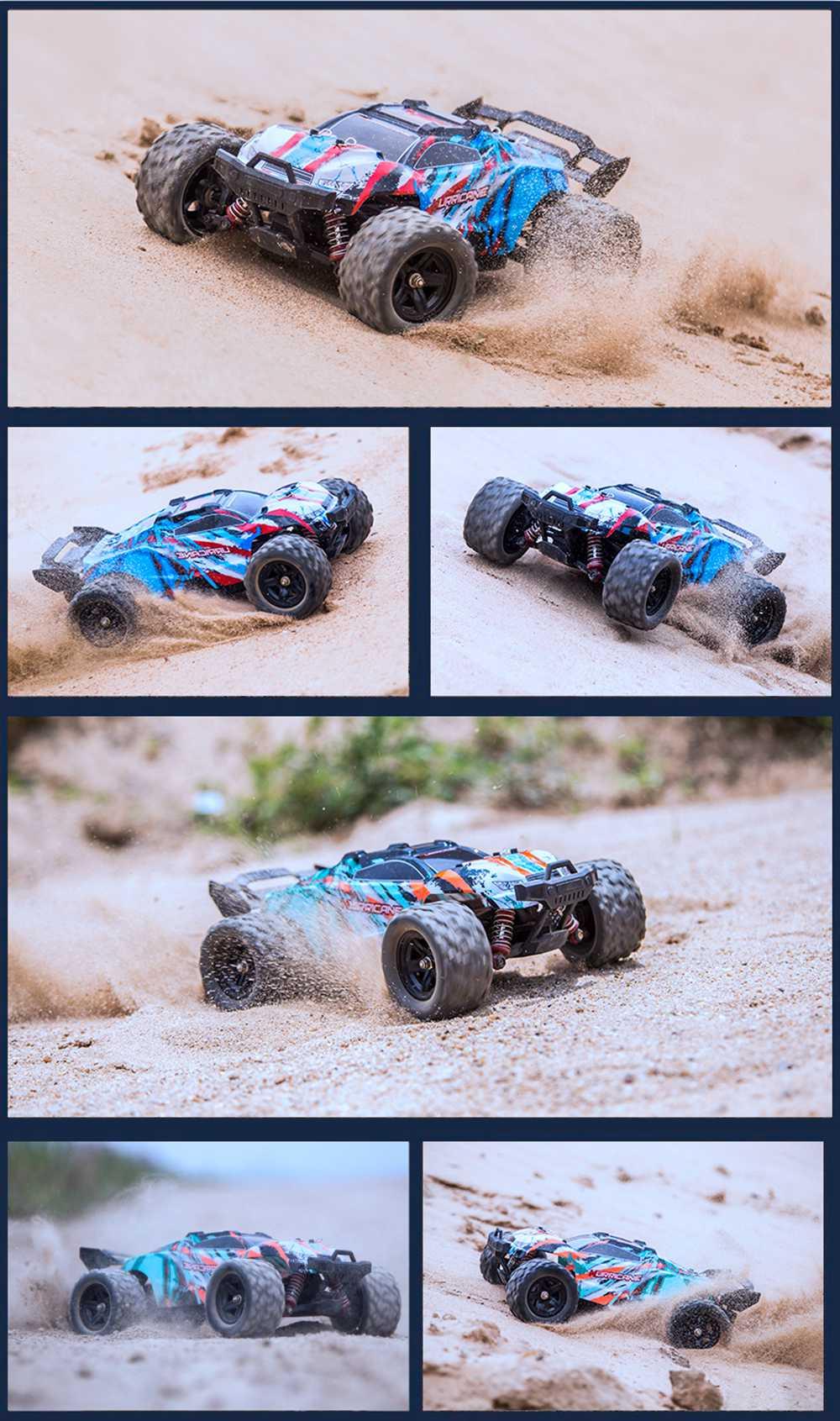 HS18321 2.4G 4WD 1/18 Scale RC Car RTR Red