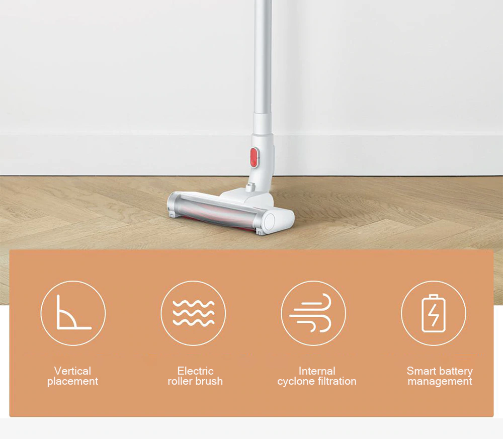 Xiaomi Deerma VC20 Cordless Stick Vacuum Cleaner White