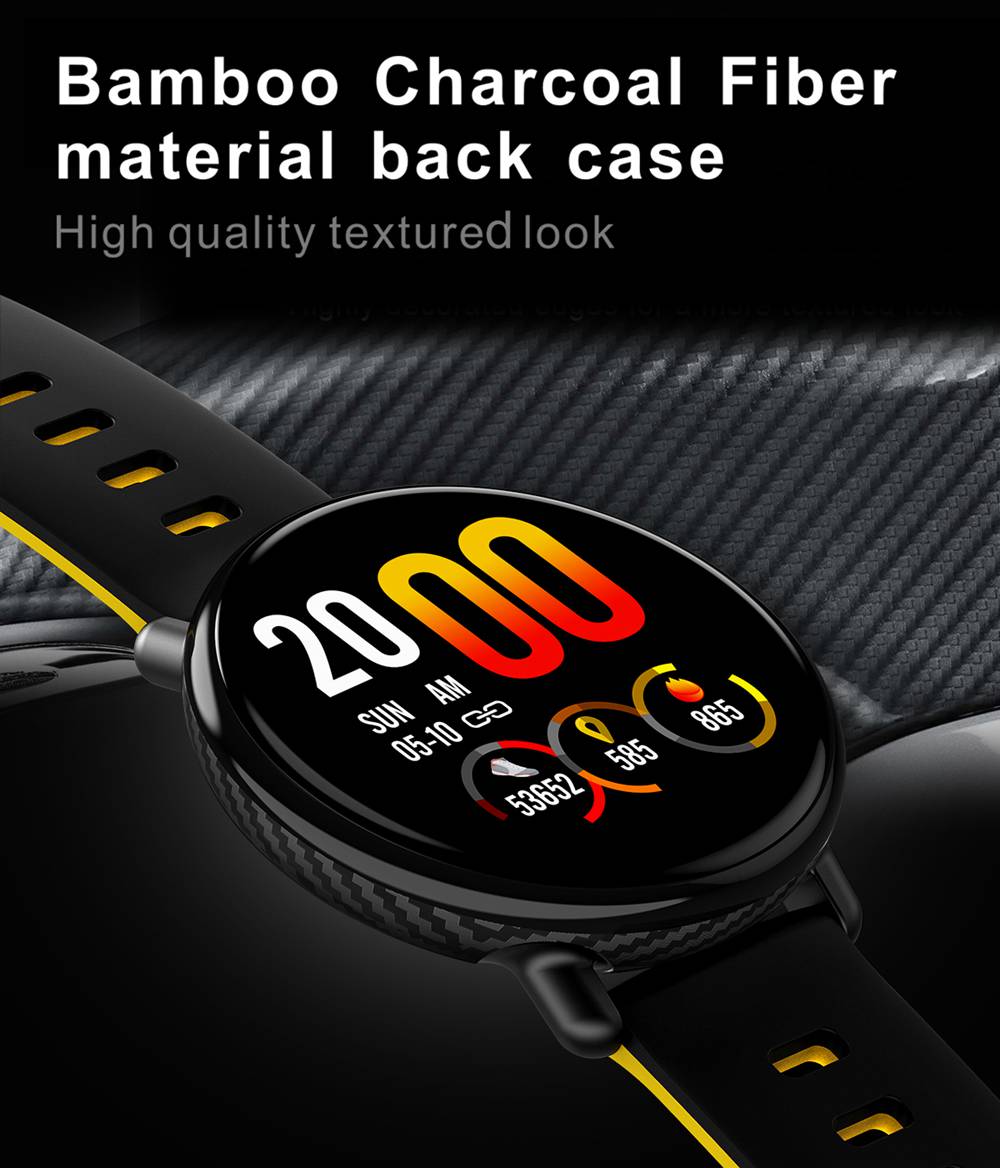 Makibes K1 Smartwatch 1.3 Inch Screen Multi-sport Functions IP68 Red