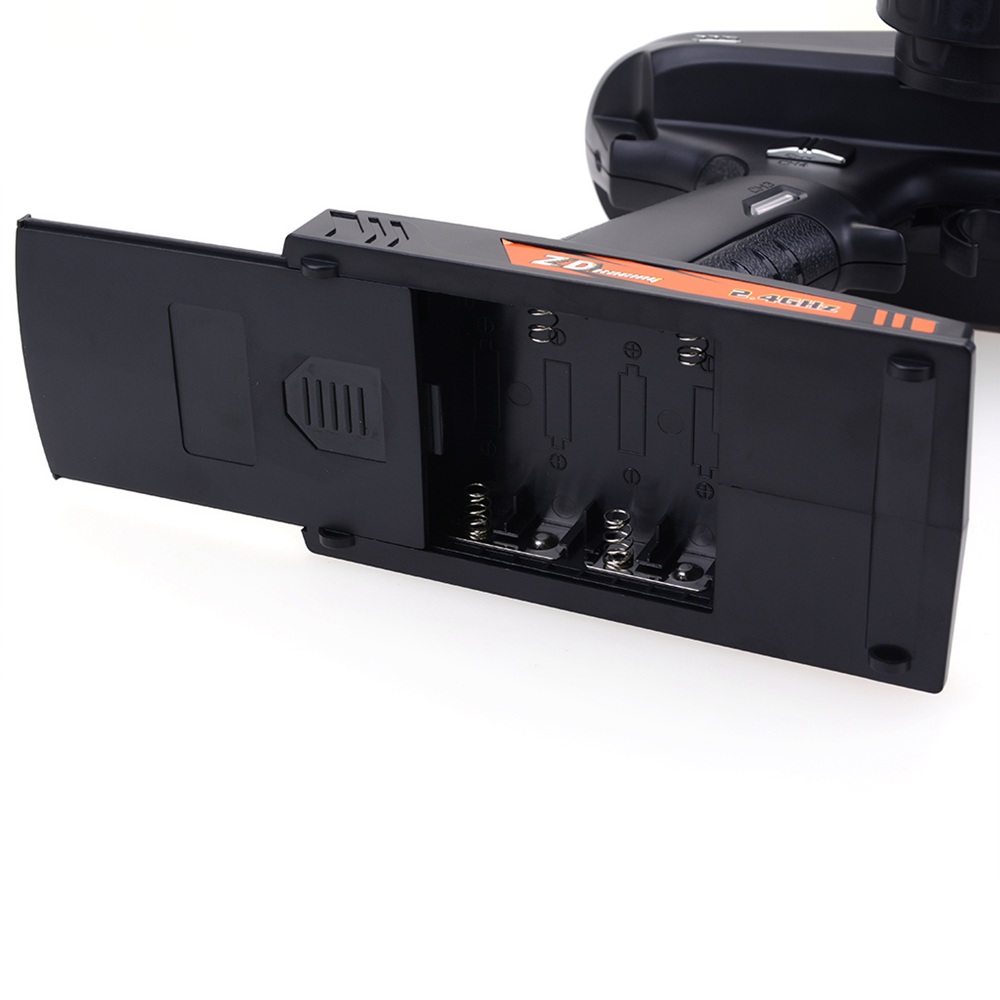 ZD Racing 8277 2.4G 4CH 500m Radio Transmitter With Receiver Black