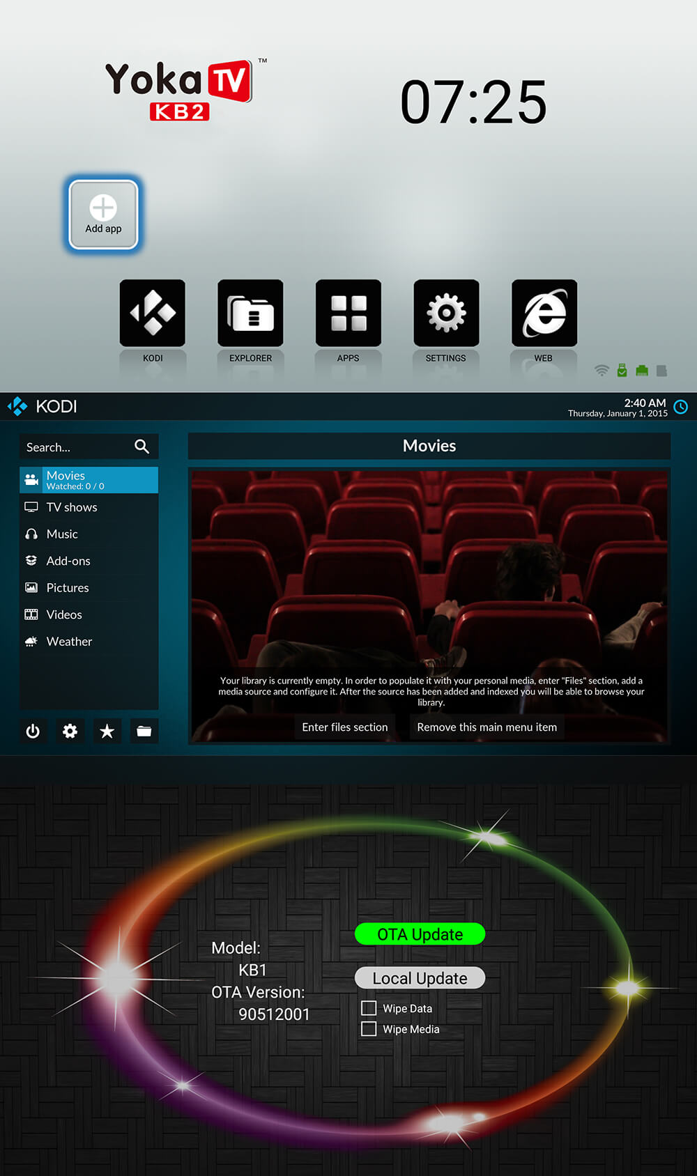 YOKATV KB2 Amlogic S912 TV BOX