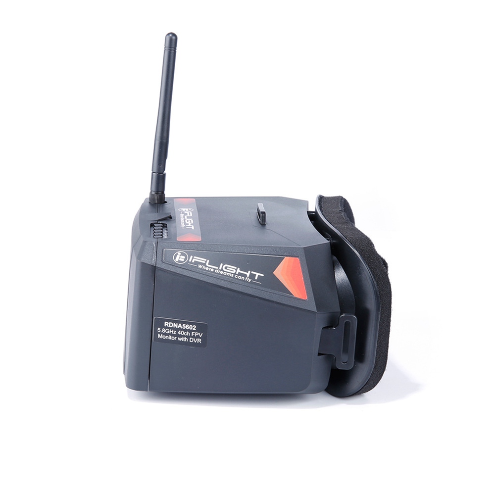 iFlight 5.8Ghz 40CH 480 X 272 FPV Racing RC Drone Goggles Black