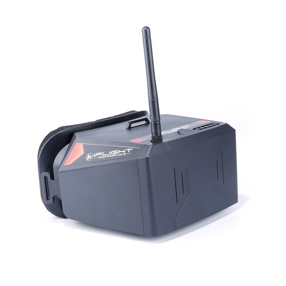 iFlight 5.8Ghz 40CH 480 X 272 FPV Racing RC Drone Goggles Black