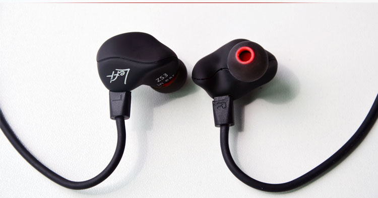 KZ ZS3 Noise Cancelling In-ear Stereo Earphone-Black