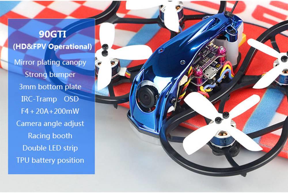 LDARC 130GTI FPV 3Inch 4S FPV Racing Drone PNP C1200 1200TVL Camera