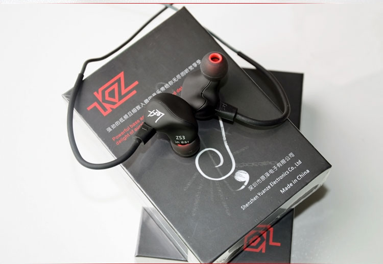 KZ ZS3 Noise Cancelling In-ear Stereo Earphone-Black
