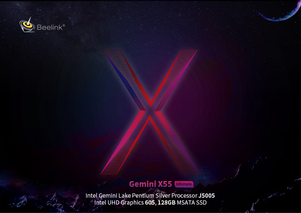 Beelink Gemini X55 Ultimate Gemini Lake J5005 8G/128G MINI PC