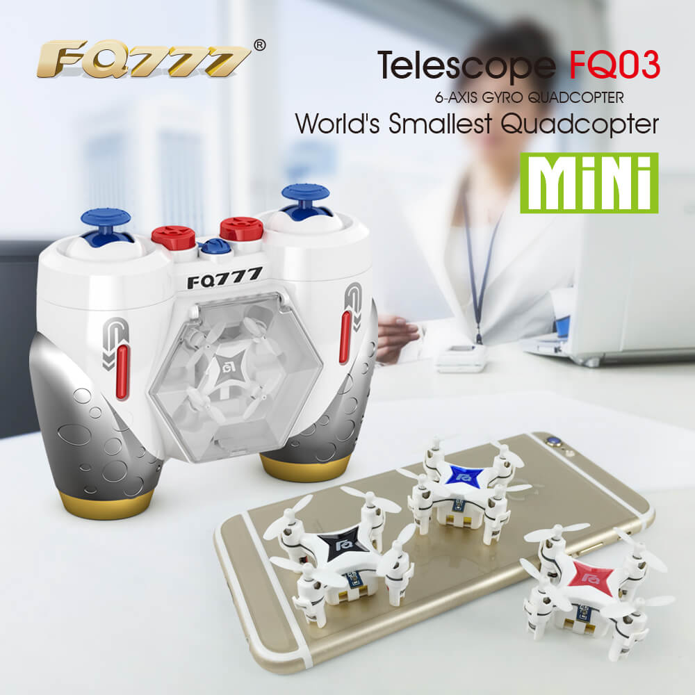 FQ777 FQ03 Telescope MINI RC Quadcopter Red