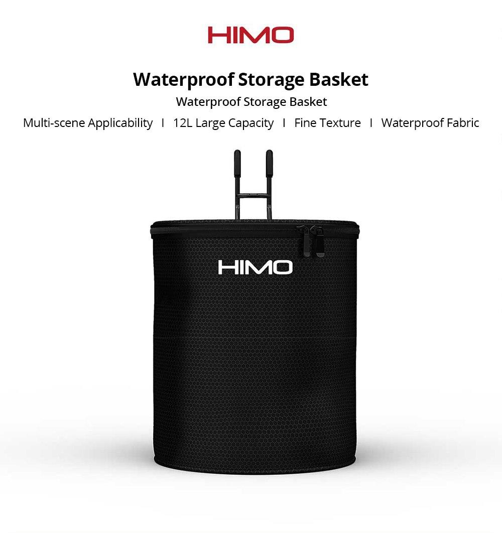 HIMO 12L Water Resistant Storage Basket Bike Bag For Electric Scooter ...