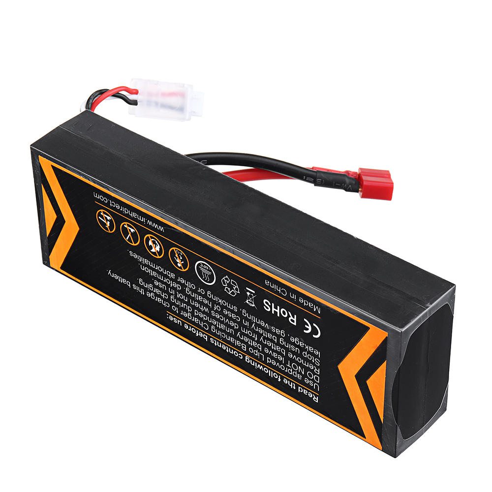 ZOP Power 2S 7.4V 5000mAh 45C Lipo Battery T Plug For RC Car Model