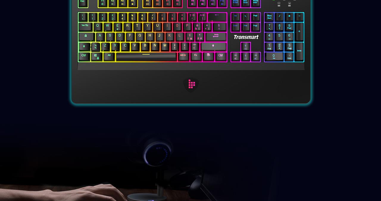 Tronsmart TK09R Mechanical Gaming Keyboard-IT Layout