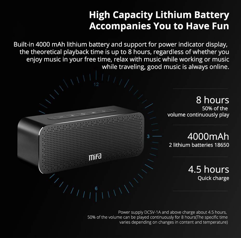 Mifa A20 30W Bluetooth Loundspeakers Red