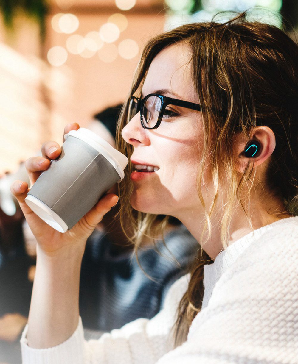 HBQ Q32 TWS Bluetooth 5.0 Earbuds White