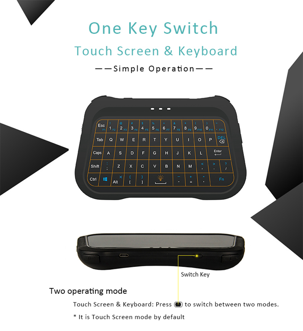 T18 Mini Air Mouse Black