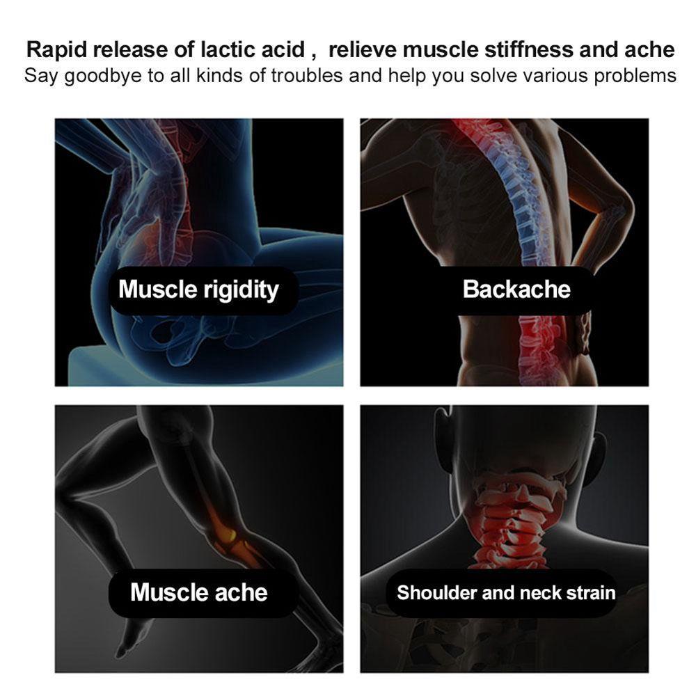 Handheld Fascia Massager Relax Muscle Therapy Device 3400 RPM Gray