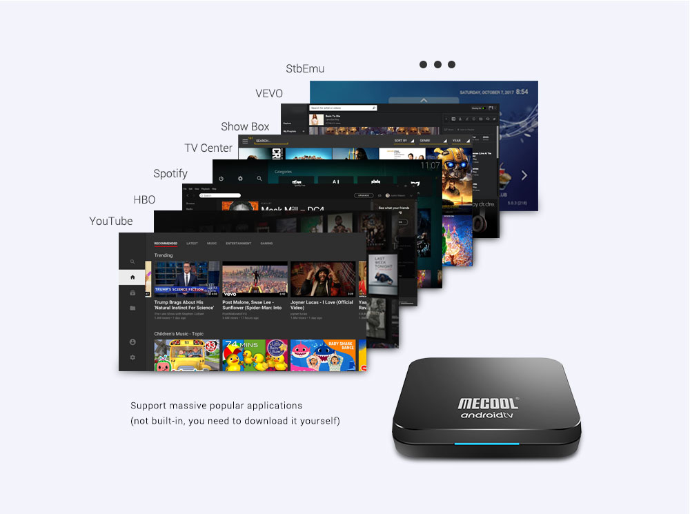 MECOOL KM9 Pro Amlogic S905X2 Android TV 9.0 4GB/32B TV Box