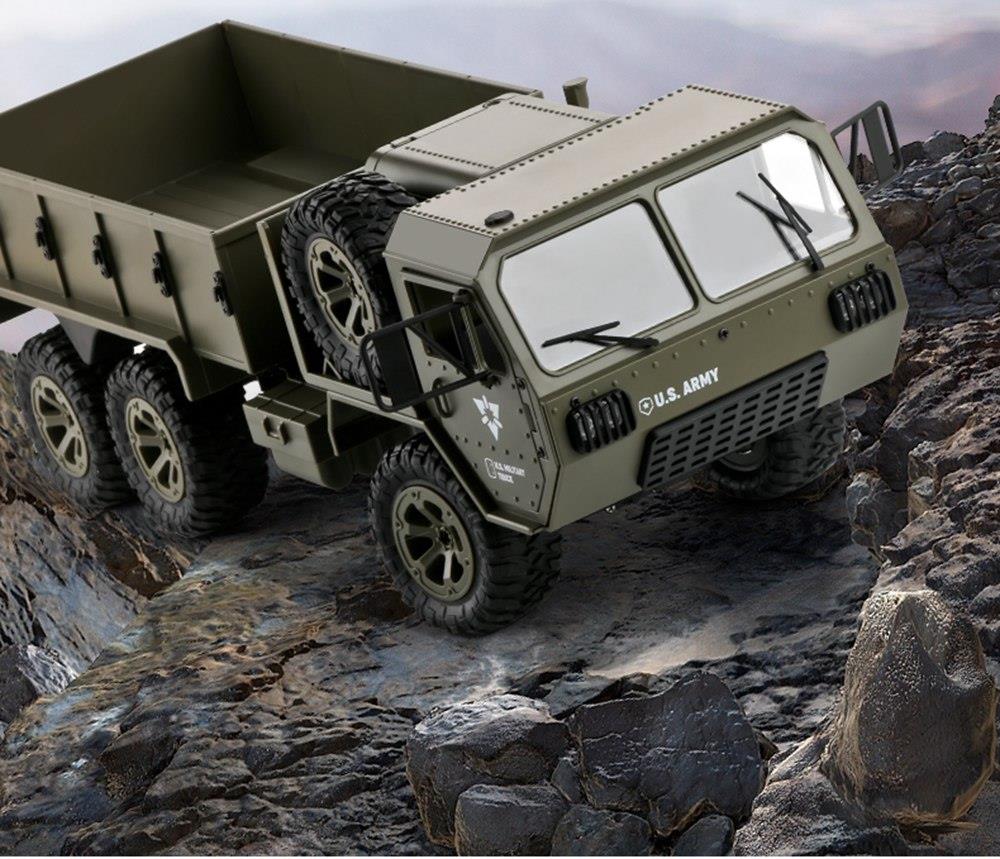 Fayee FY004A US Army Military Truck RC Car Army Green