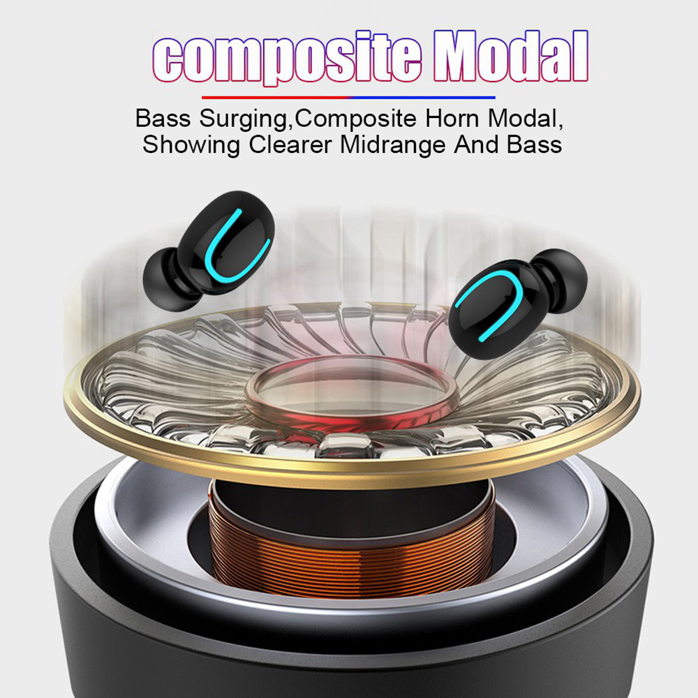 HBQ Q32 TWS Bluetooth 5.0 Earbuds White