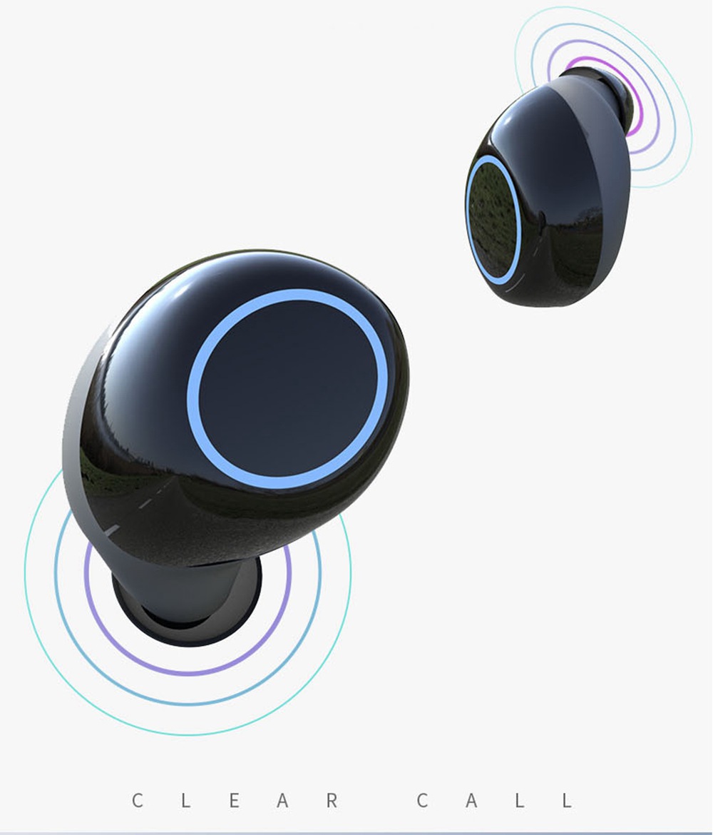 HM50 TWS Touch Earphone Bluetooth 5.0