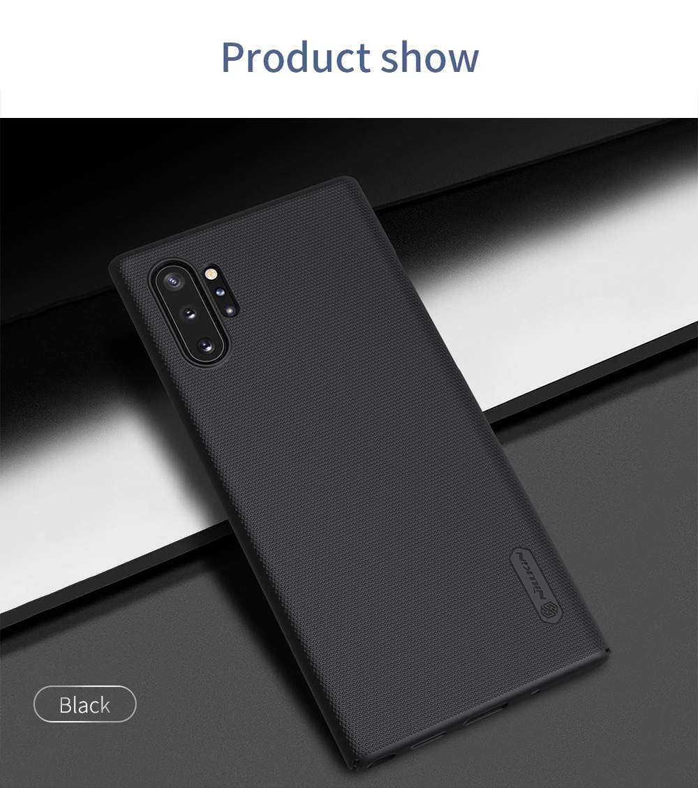 NILLKIN Frosted Case For Samsung Galaxy Note 10+ / Note 10+ 5G Black