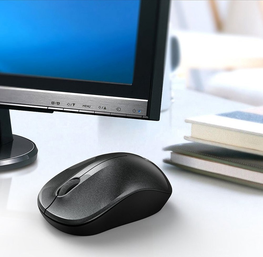 FD V1 Wireless Gaming Mouse 3 Button Black