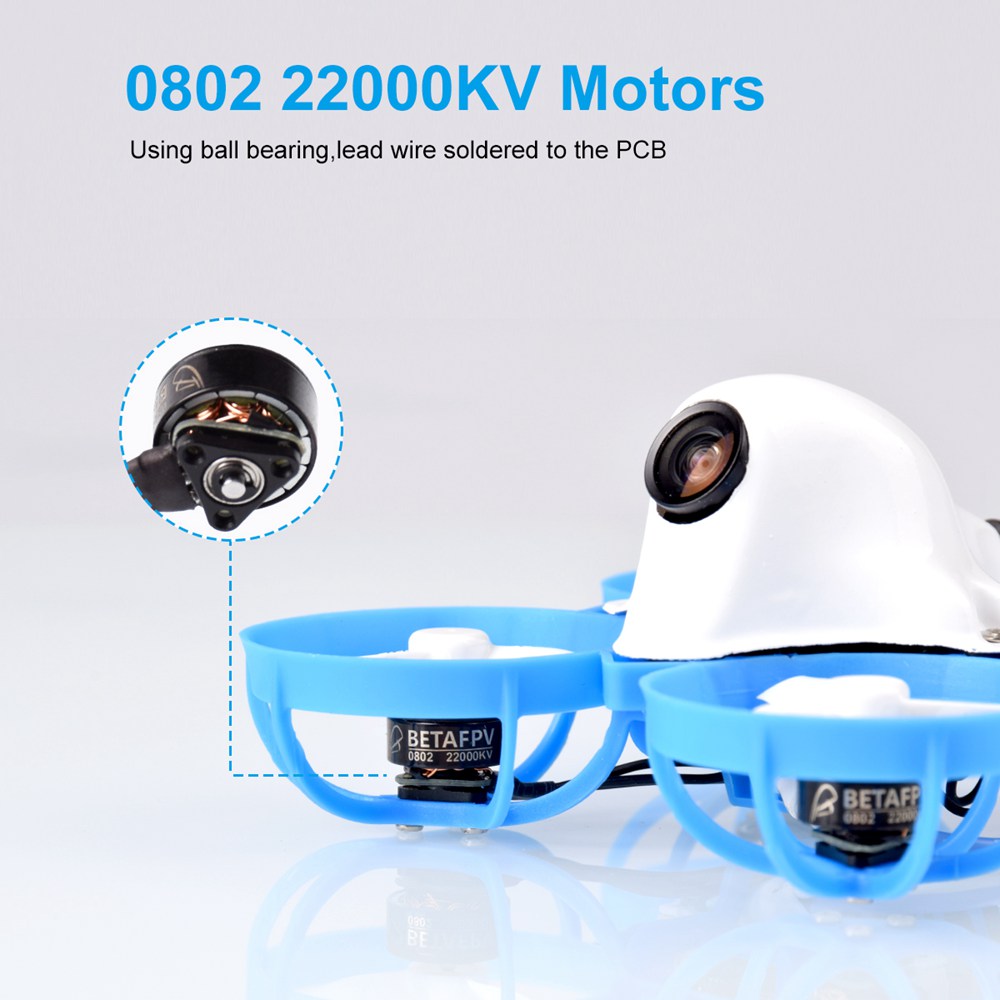 BetaFPV Meteor65 65mm FPV Racing Drone BNF Frsky LBT Receiver