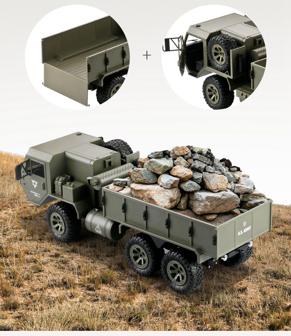 Fayee FY004A US Army Military Truck RC Car Army Green