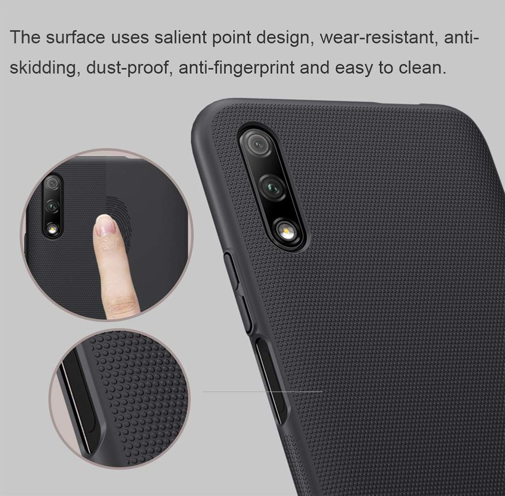 NILLKIN Protective Frosted PC Phone Case For HUAWEI Honor 9X Black