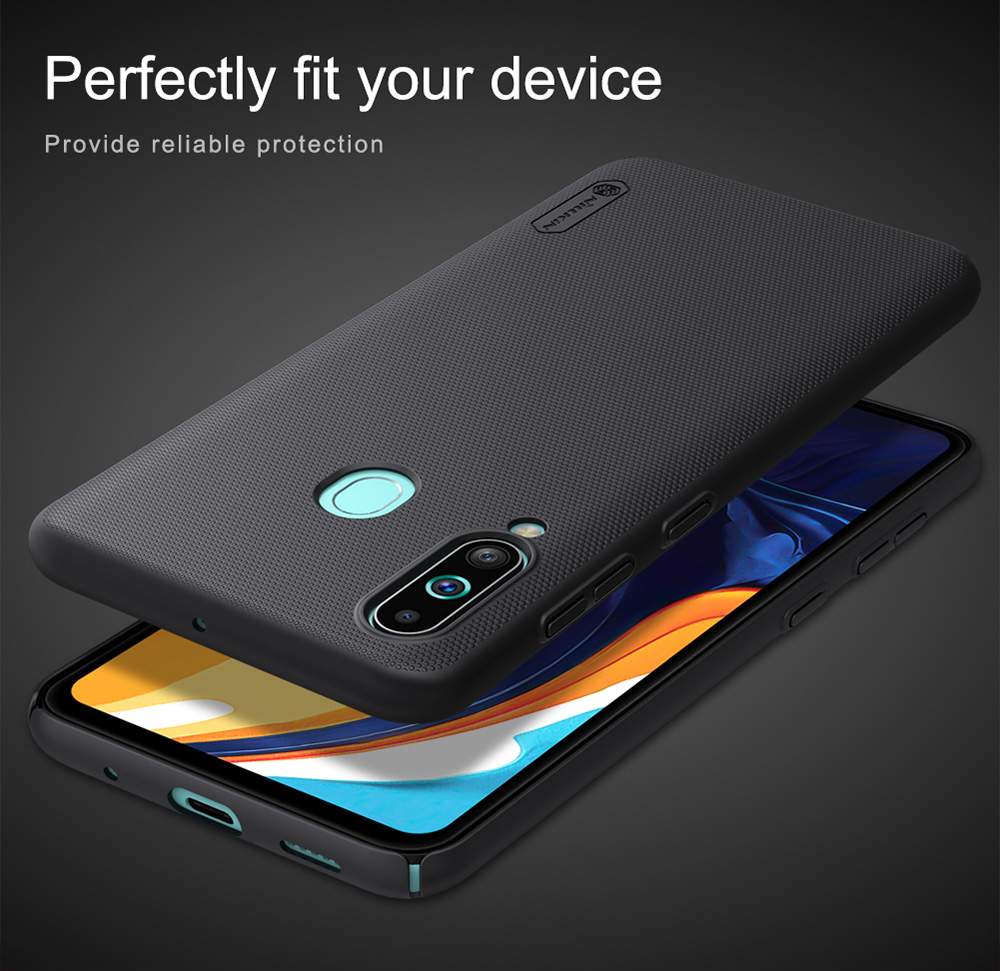 NILLKIN Protective Frosted PC Phone Case For Samsung Galaxy A60 Black