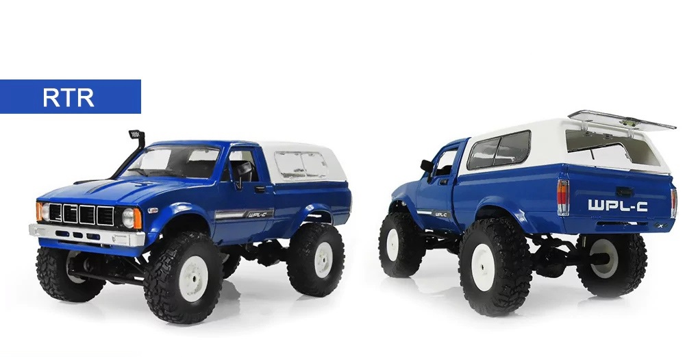 WPL C24 RC Car RTR Blue