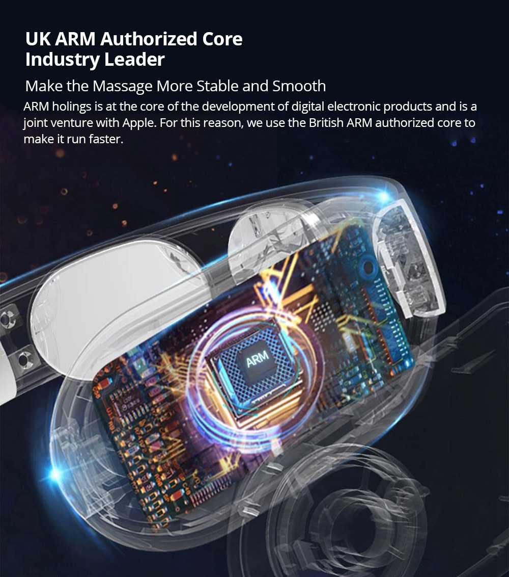 SKG K6 Intelligent Electronic Cervical Massager Neck Guard Device Blue