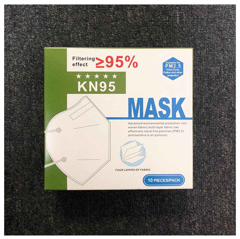 20PCS KN95 Hanging Ear Protective Mask White