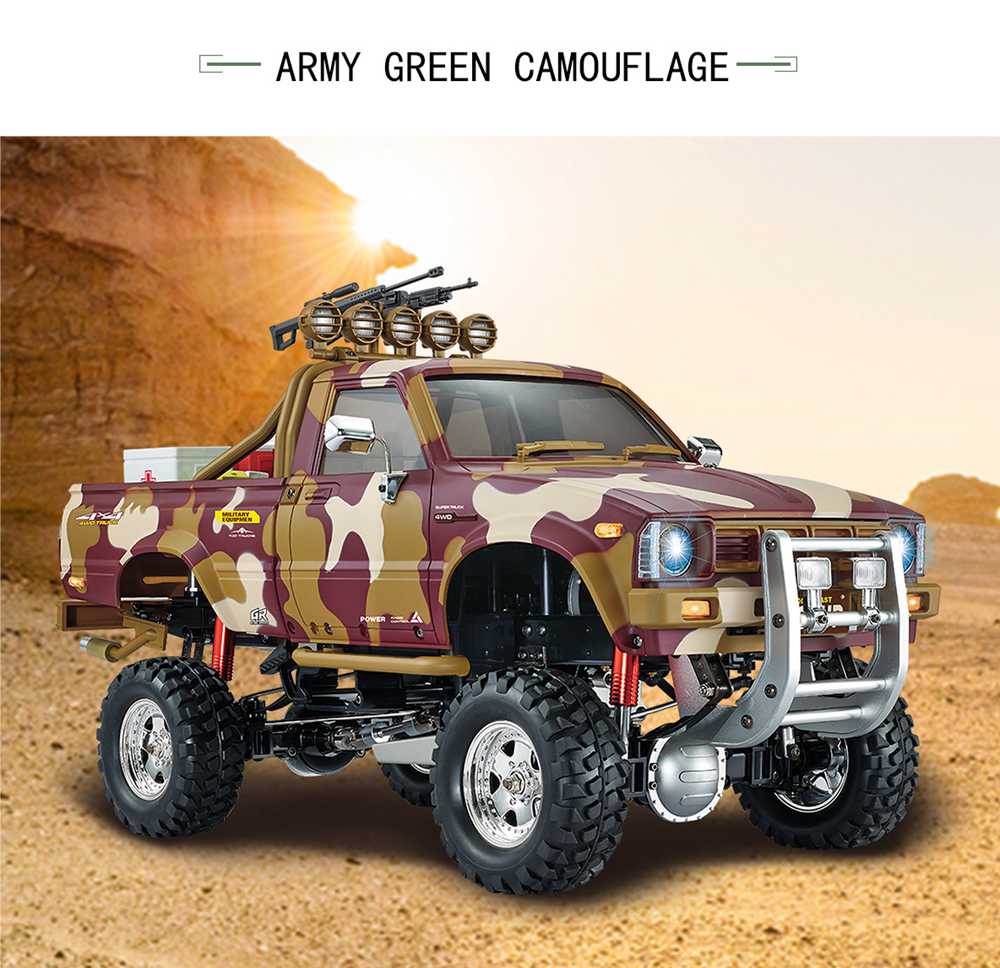 HG P417 RC Car Army Green