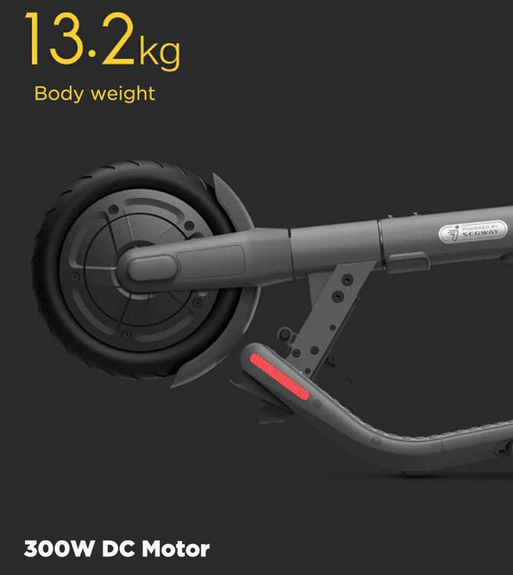 Ninebot E22 Folding Electric Scooter Black