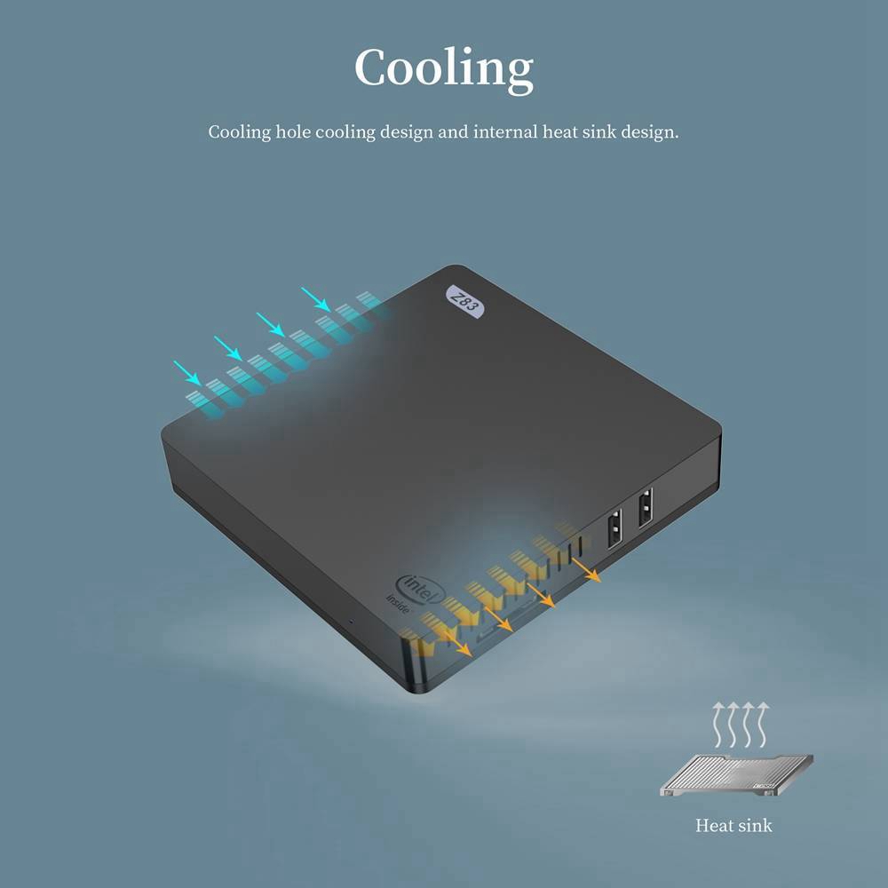 Z83V Windows 10 64Bit Intel Z8350 2GB/32GB MINI PC