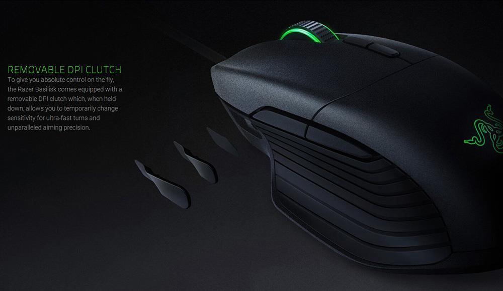 Razer Basilisk Wired Gaming Mouse Scroll Wheel Resistance
