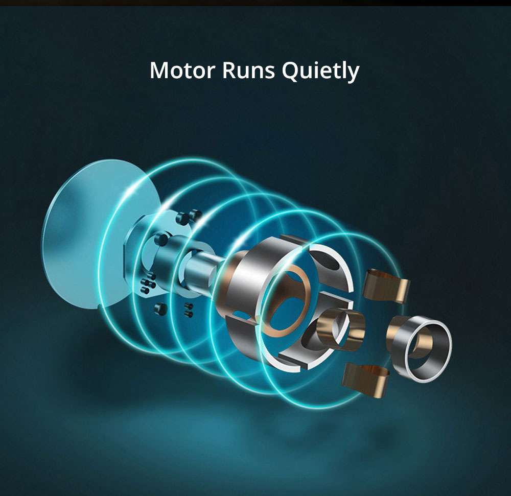 Edon Portable Wireless Folding Multi-function Suspension Fan Grey