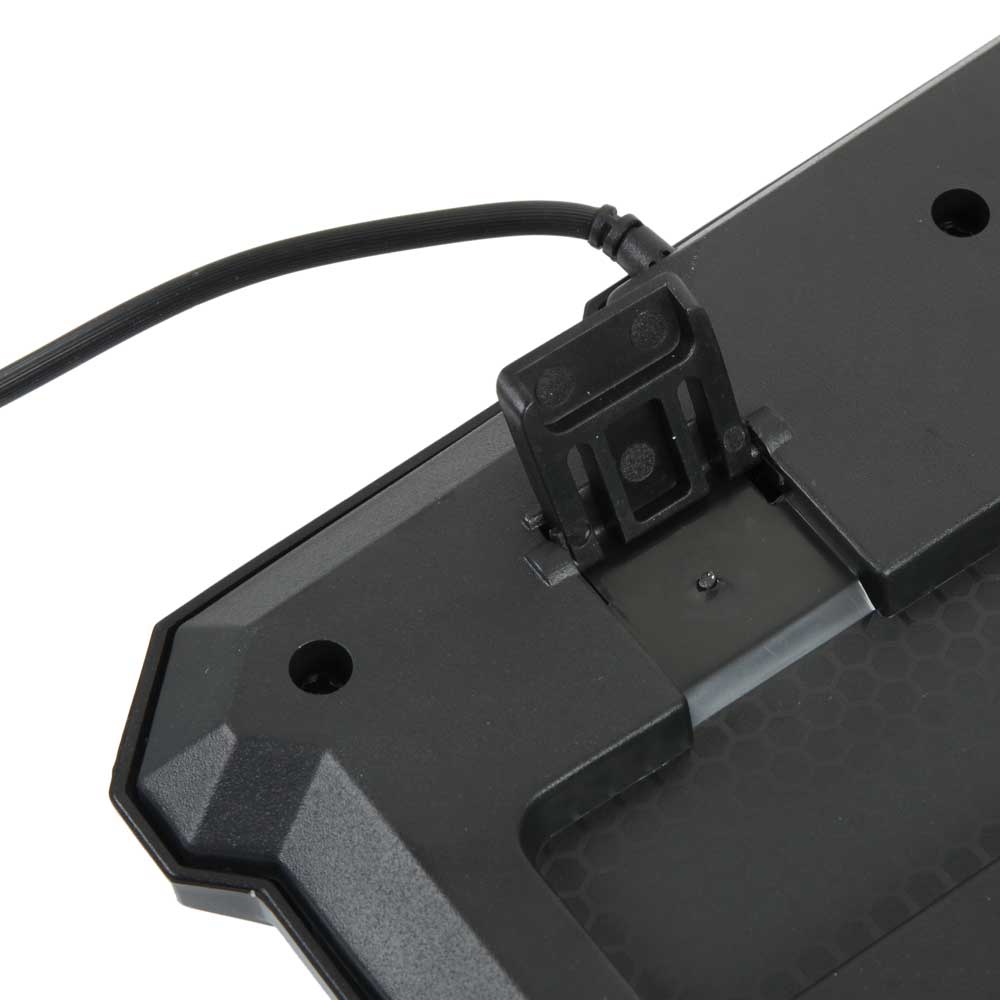 A878 114-key LED Backlit Wired USB Gaming Keyboard Black