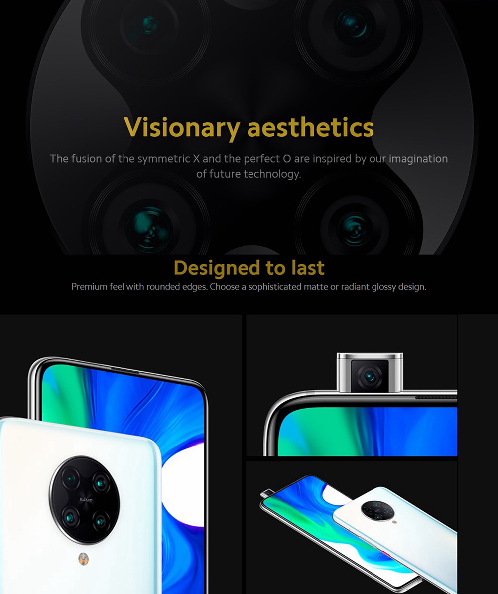 Global Version POCO F2 Pro 5G Smartphone 6GB 128GB Cyber Grey