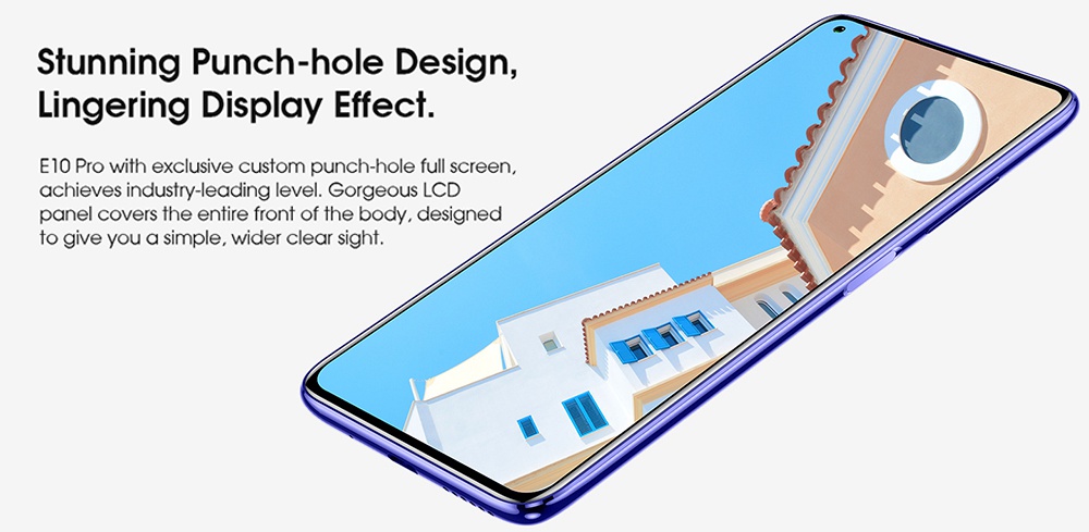 Global Version Elephone E10 Pro 6.55" MT6762D 4GB 128GB Grey