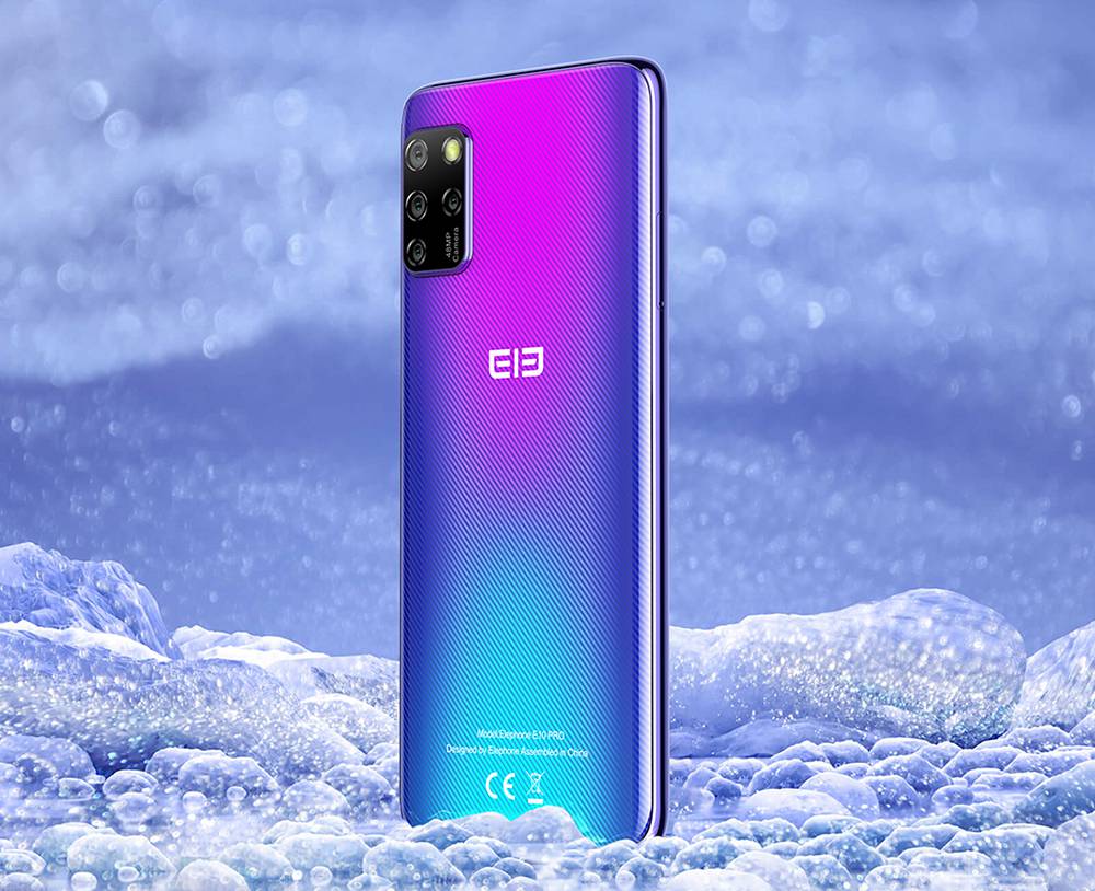 Global Version Elephone E10 Pro 6.55" MT6762D 4GB 128GB Grey