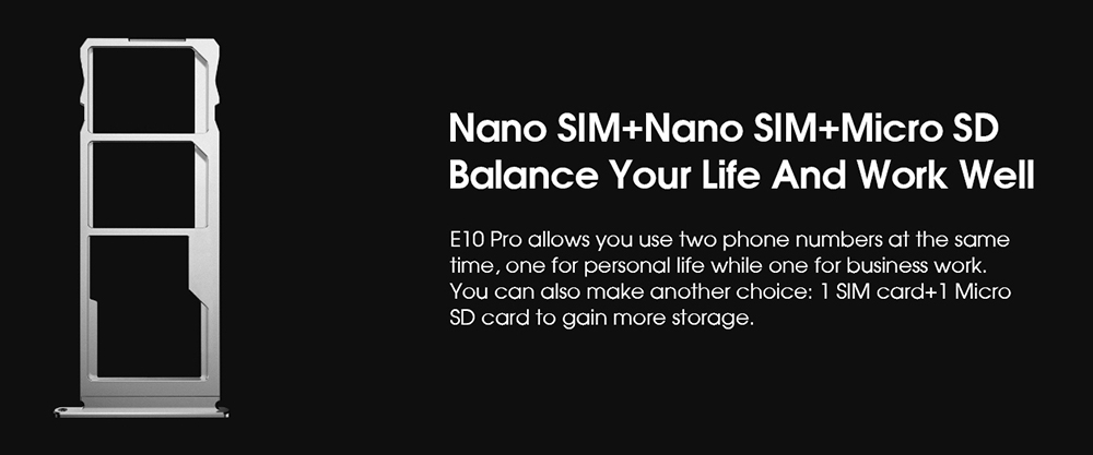 Global Version Elephone E10 Pro 6.55" MT6762D 4GB 128GB Grey