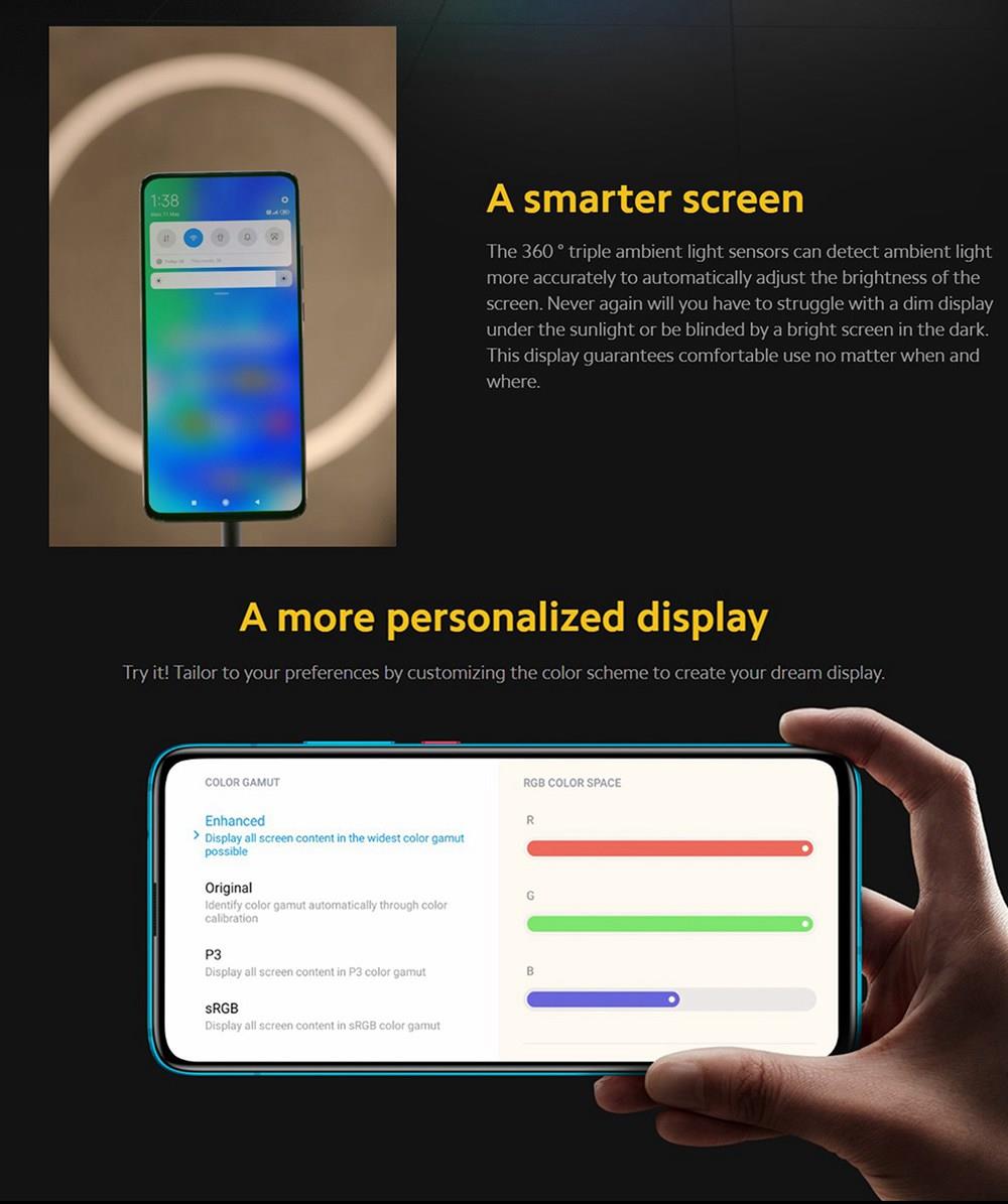 Global Version POCO F2 Pro 5G Snapdragon 865 8GB 256GB Neon Blue