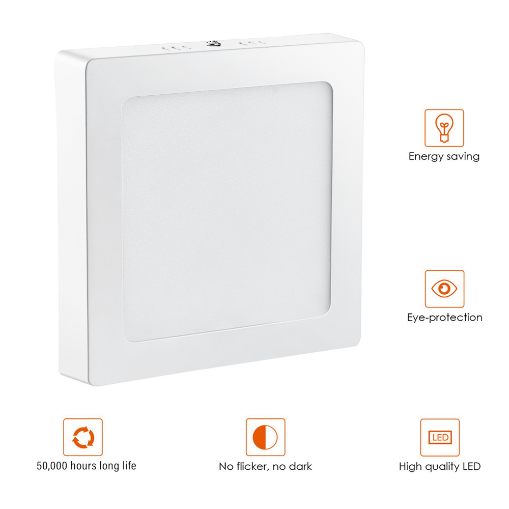220v 12w Surface Mounted Panel Light