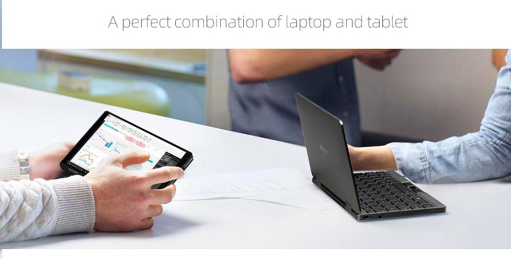 One Netbook One Mix 3S Yoga Pocket Laptop M3-8100Y 8GB 256GB Black